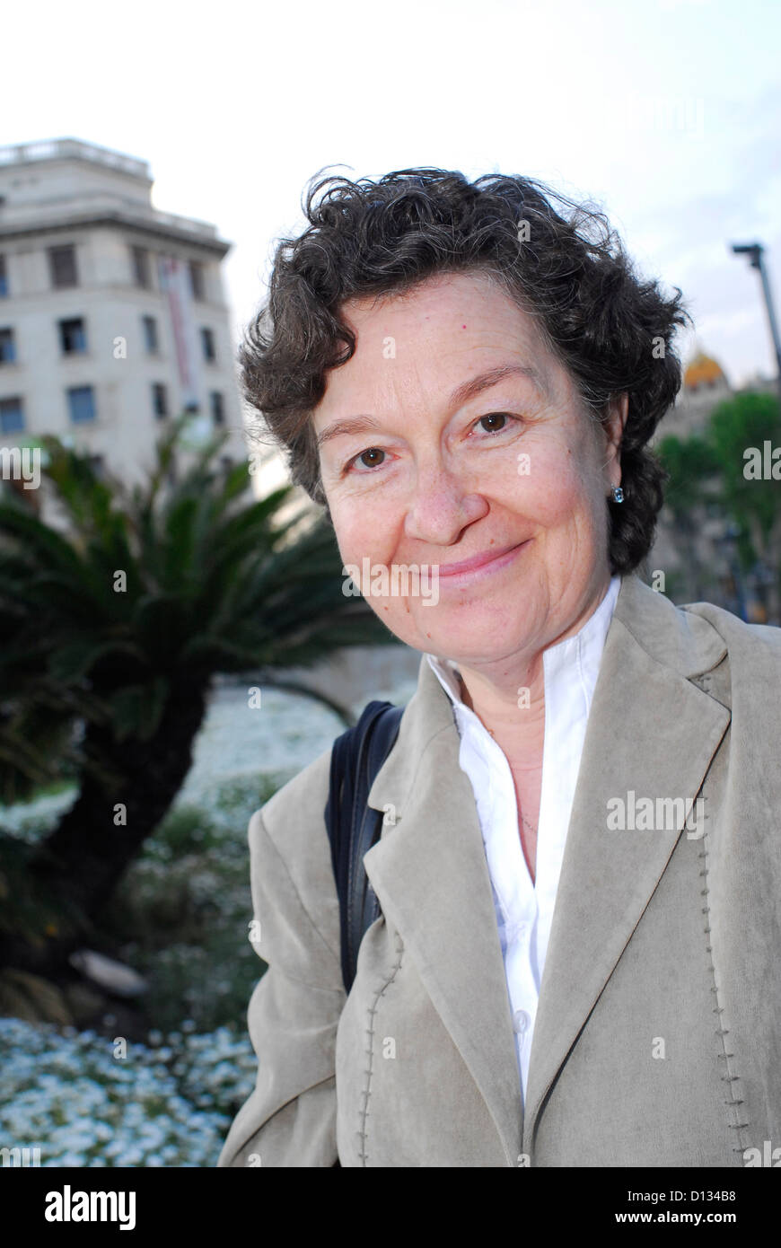 Maria Barbal, Catalan Writer In Barcelona, Spain Stock Photo - Alamy