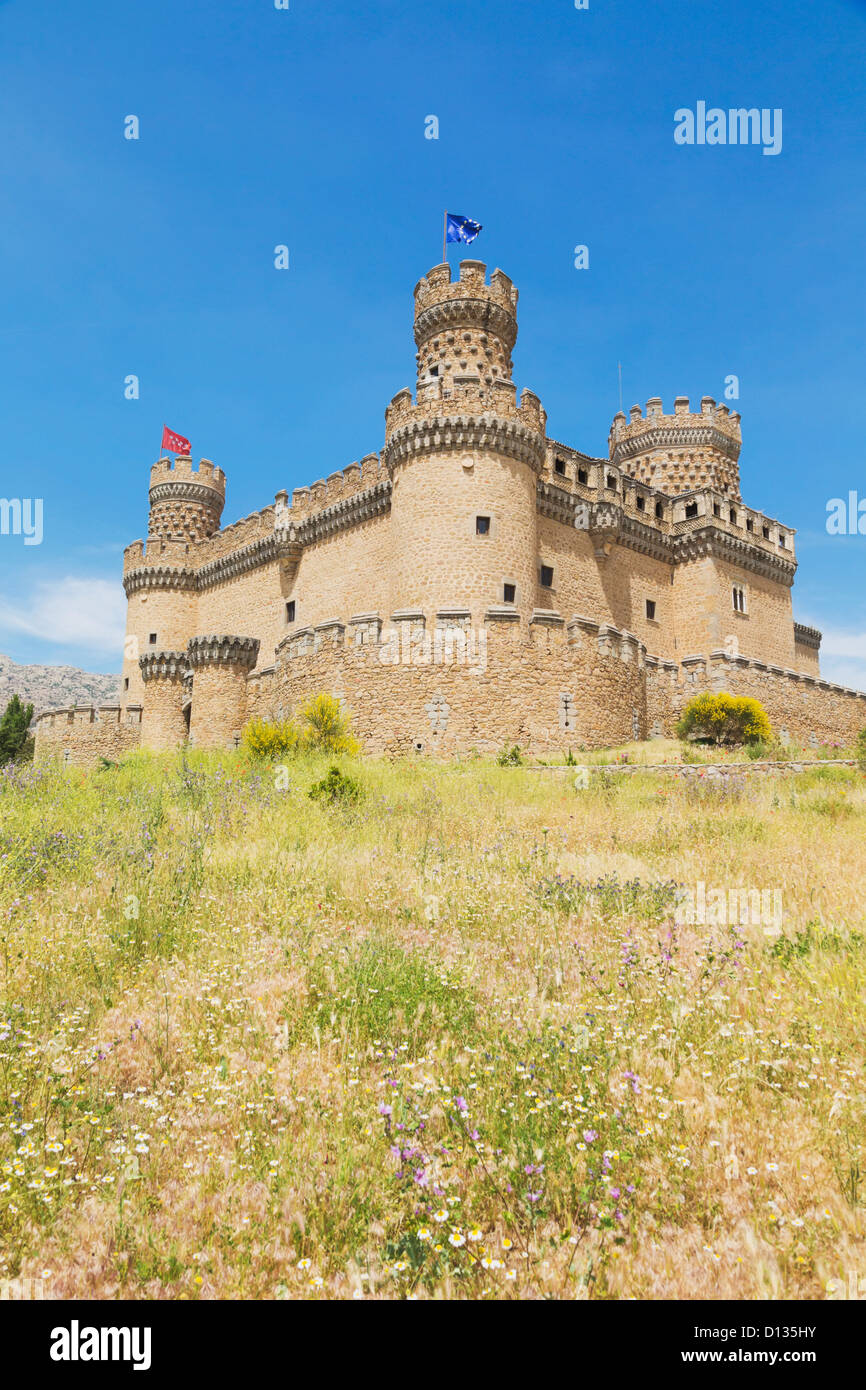 15Th Century Castle Of Los Mendoza; Manzanares El Real Comunidad De ...