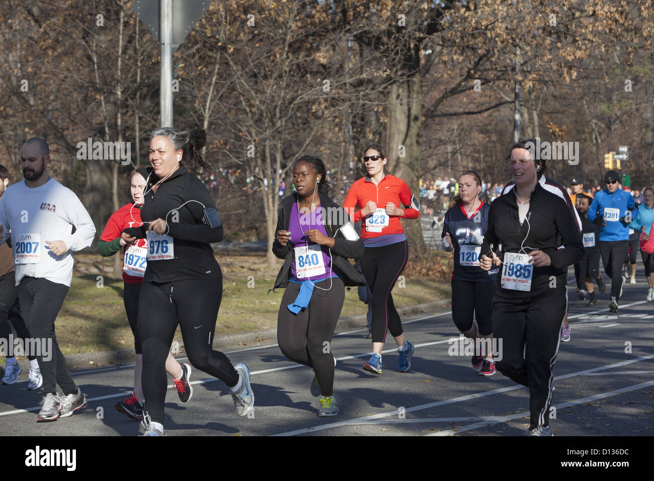 People at all levels of fitness & ability run in the annual 5 mile ...