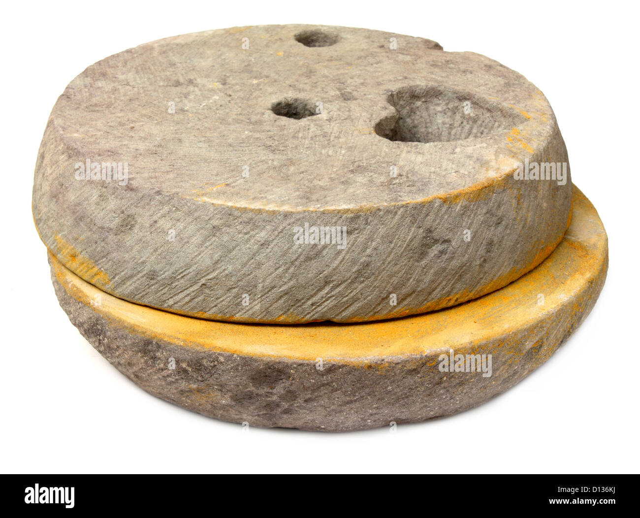 Mill stone Cut Out Stock Images & Pictures - Alamy