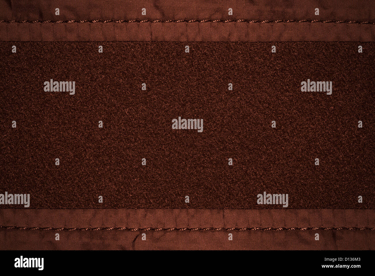 brown wool background with canvas margins or rough fabric texture Stock ...