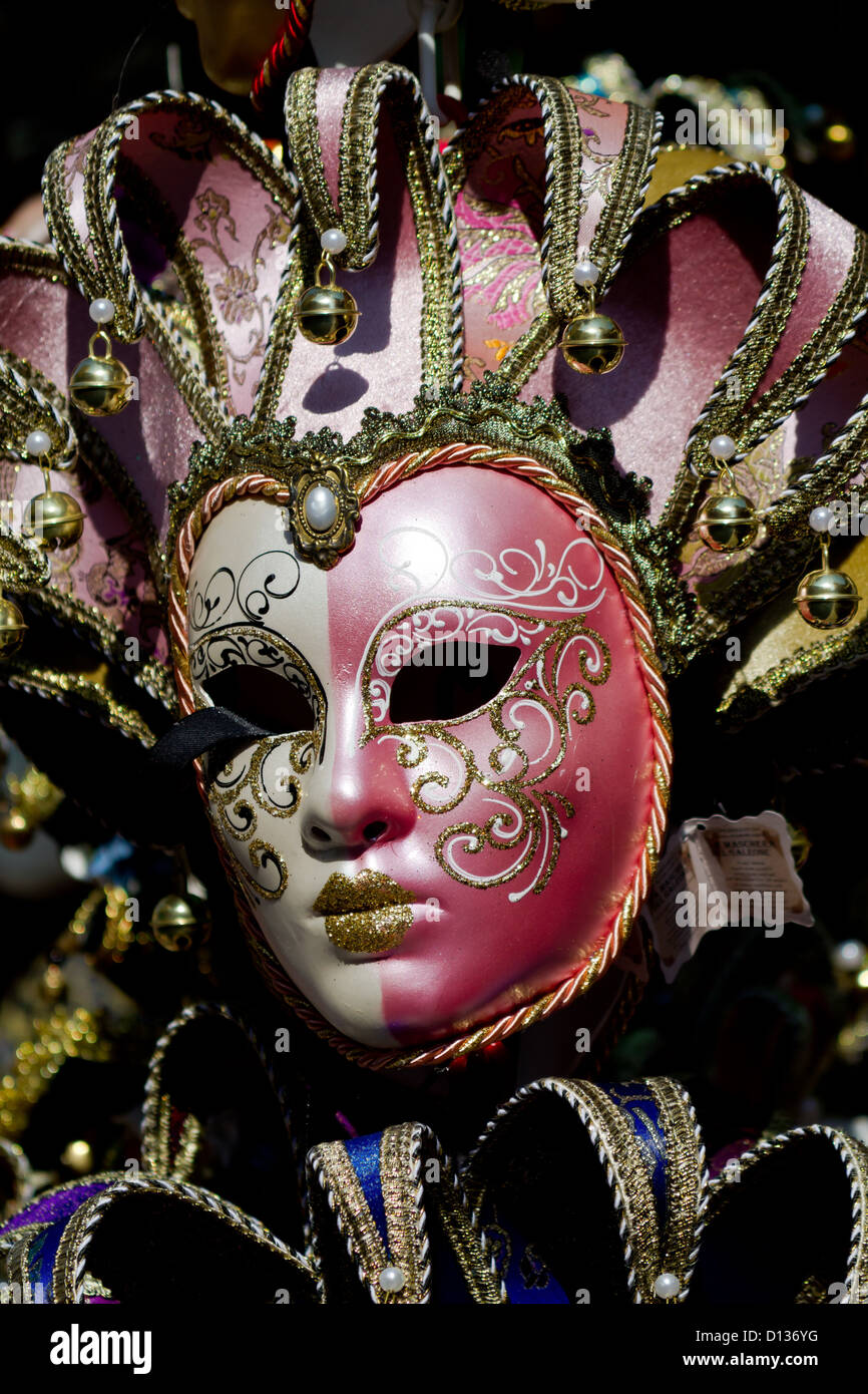 Typical Carnival Masks in Venice, Italy Stock Photo - Alamy