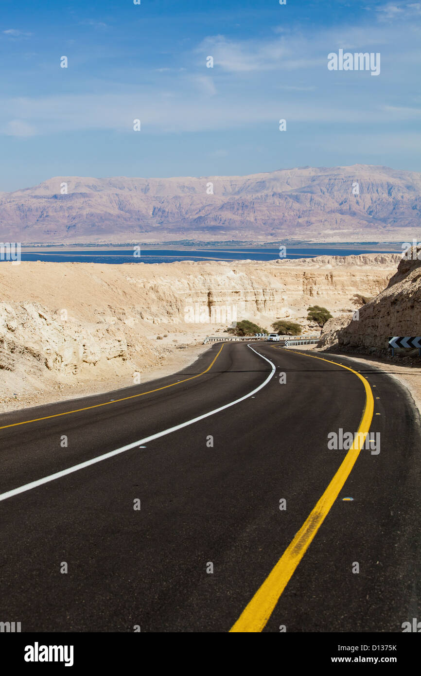 A Newly Paved Winding Road; Israel Stock Photo - Alamy