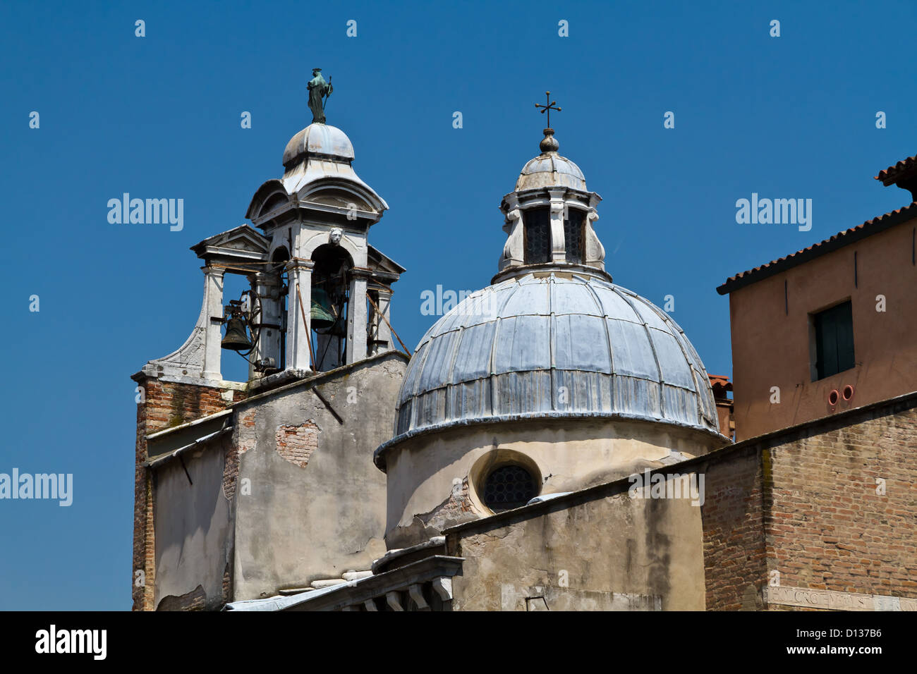 Church Cupola in Venice, Italy Stock Photo - Alamy