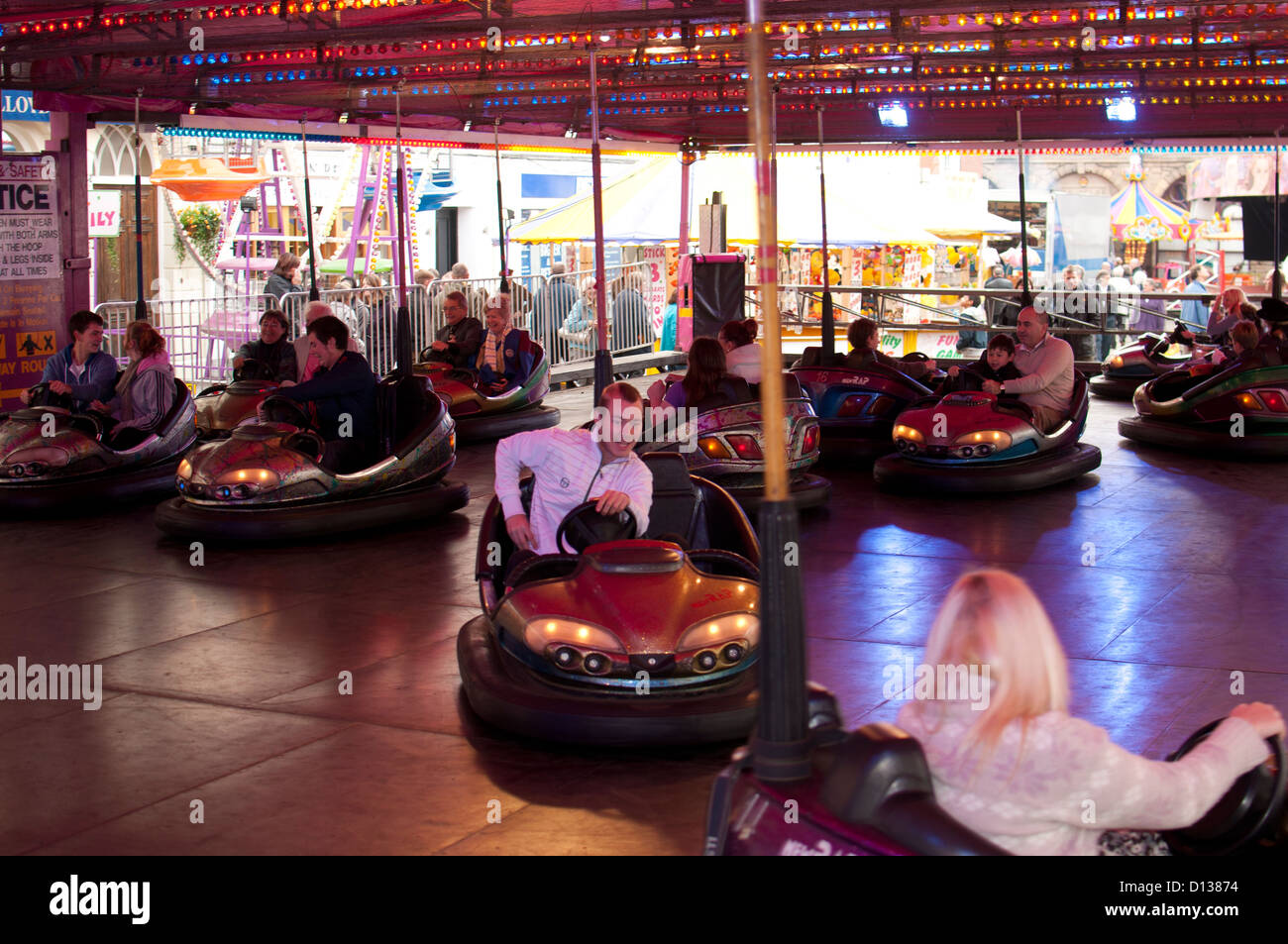 Warwick Mop fair Stock Photo - Alamy