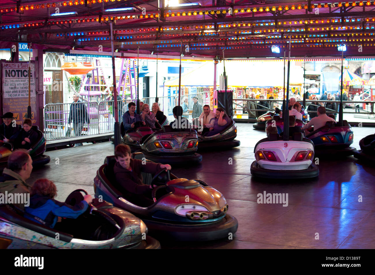 Warwick Mop fair Stock Photo - Alamy