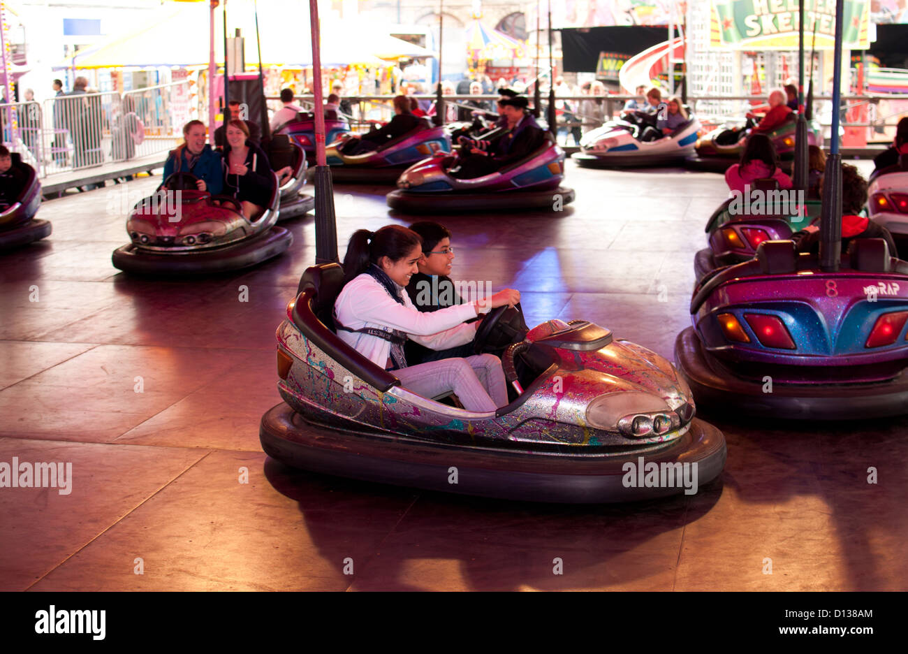 Warwick Mop fair Stock Photo - Alamy