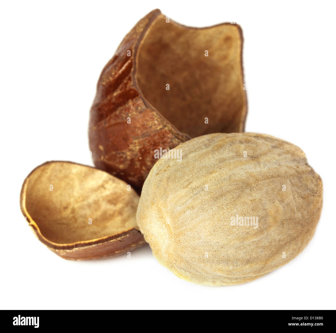 Nutmeg or Jaifal Spice Stock Photo - Alamy