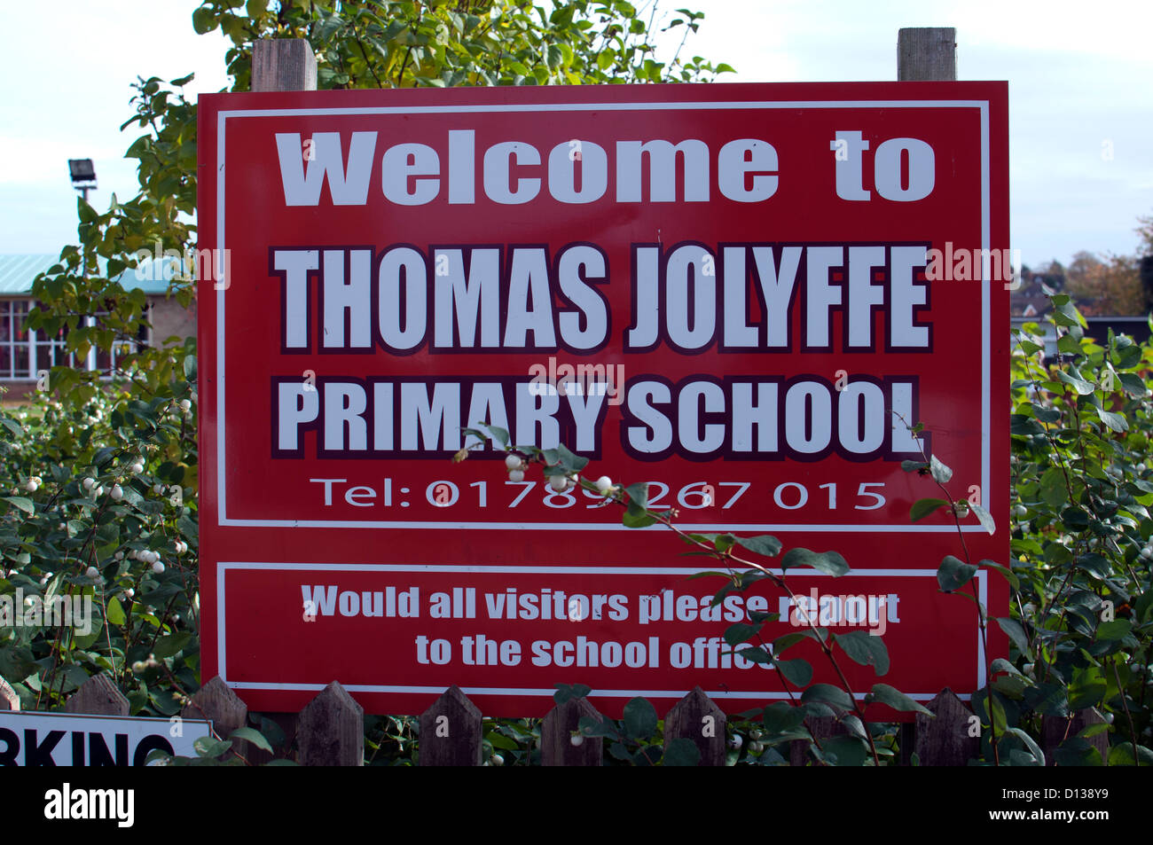 Welcome sign school hi-res stock photography and images - Alamy