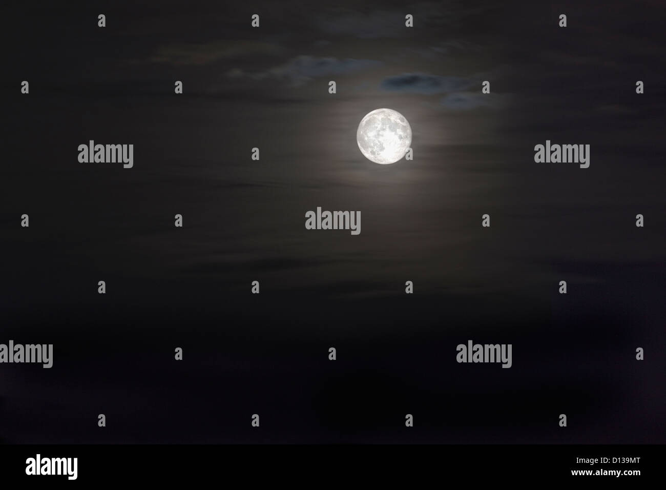 Full Moon In The Night Sky; Toronto Ontario Canada Stock Photo - Alamy