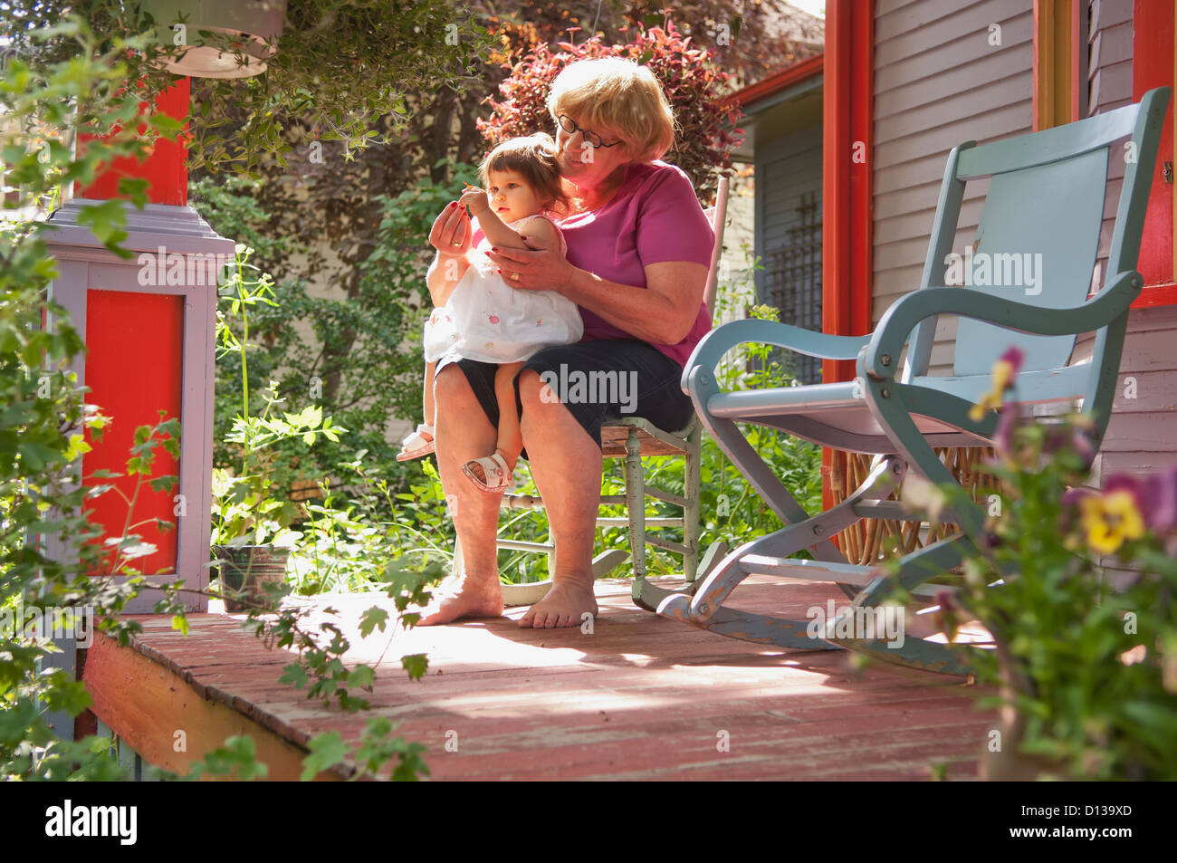 Granny rocking chair hi-res stock photography and images - Alamy