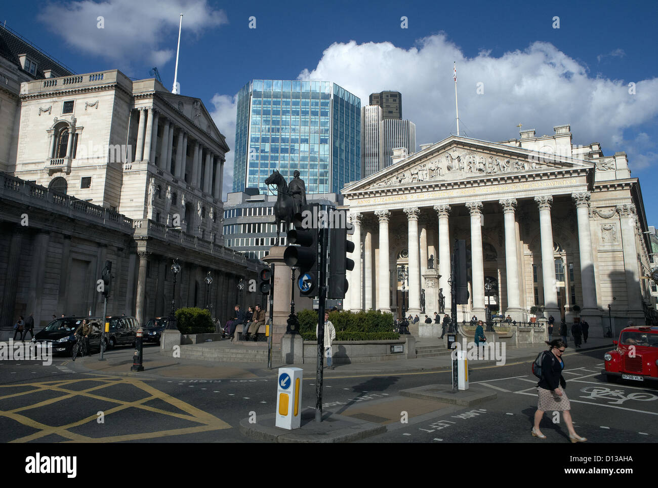 London, United Kingdom, historic financial center Stock Photo - Alamy