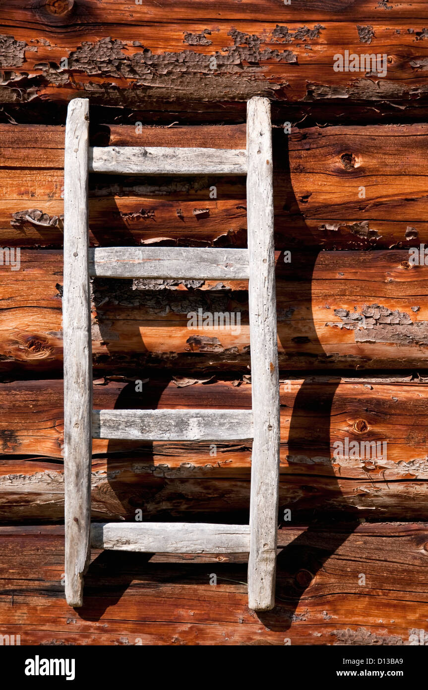 Hut with ladder hi-res stock photography and images - Alamy