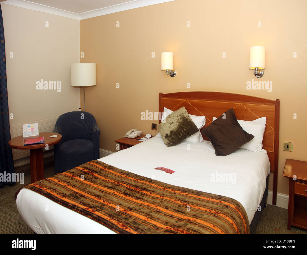 Clarion Hotel double room, Dublin Airport, Ireland Stock Photo - Alamy
