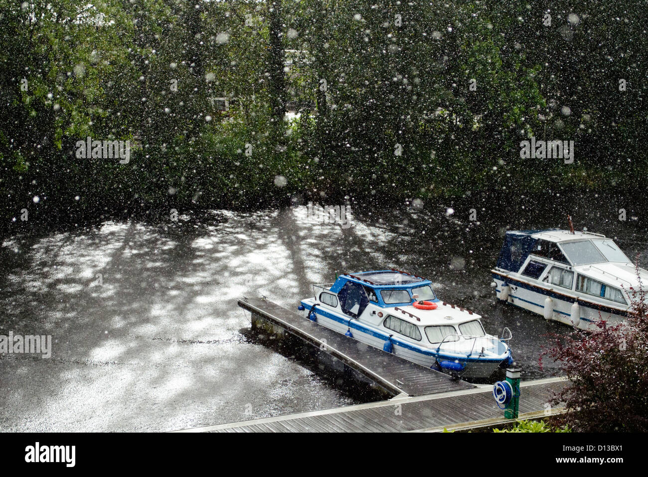 Rainy sunny day Stock Photo - Alamy