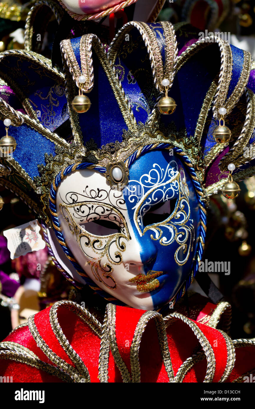 Typical Carnival Masks in Venice, Italy Stock Photo - Alamy