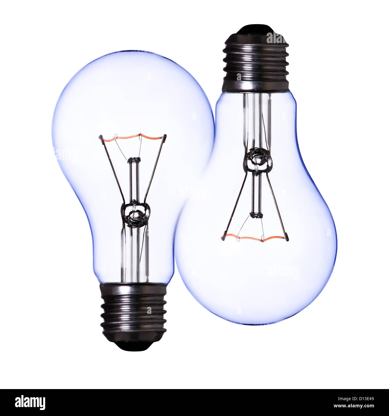 One blue light bulb Cut Out Stock Images & Pictures - Alamy