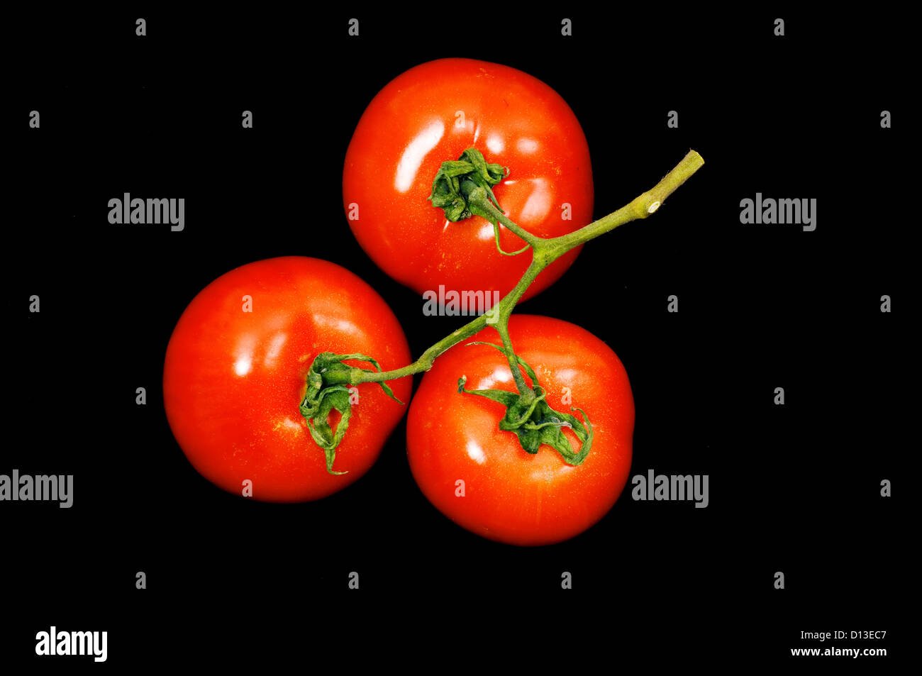 Food fresh produce vegetable tomato fruit three salad hi-res stock ...