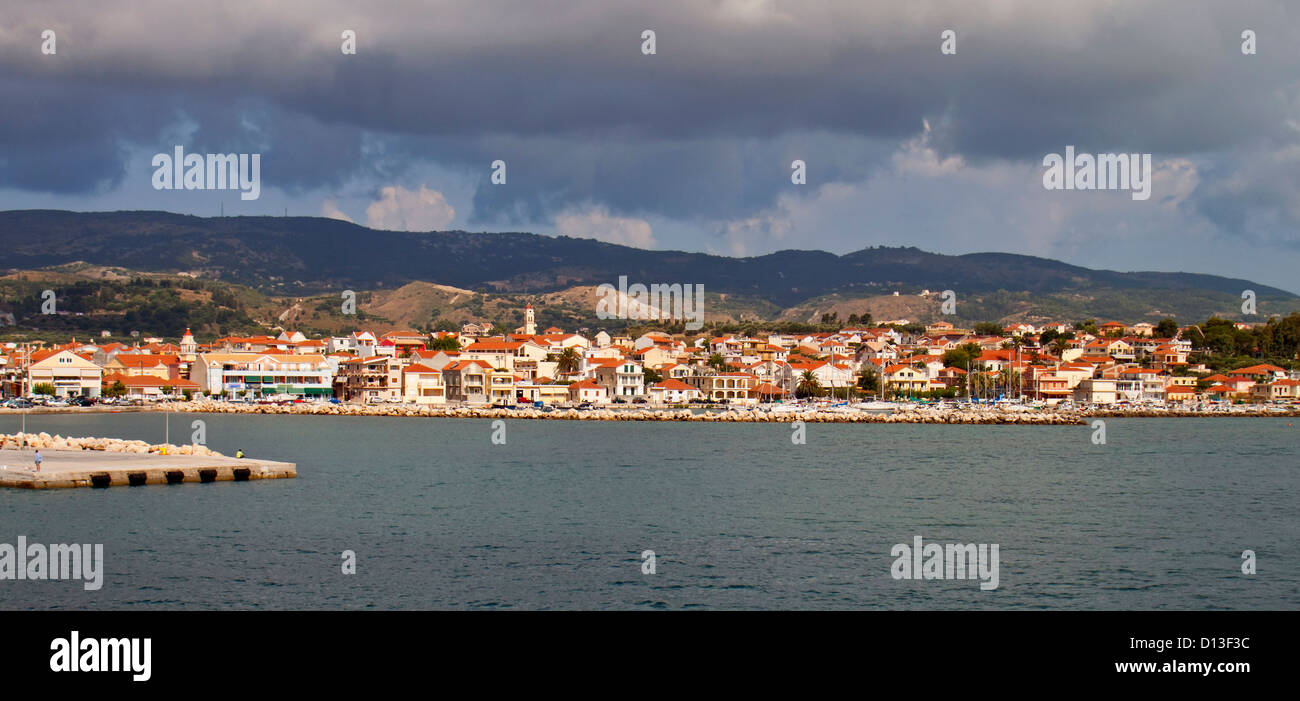 Lixouri city of Kefalonia island in Greece Stock Photo - Alamy