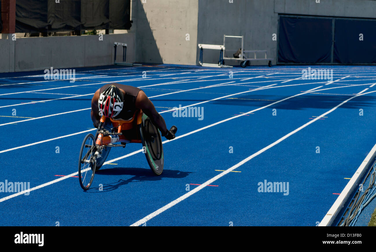 Paralympics wheelchair racing hi-res stock photography and images - Alamy