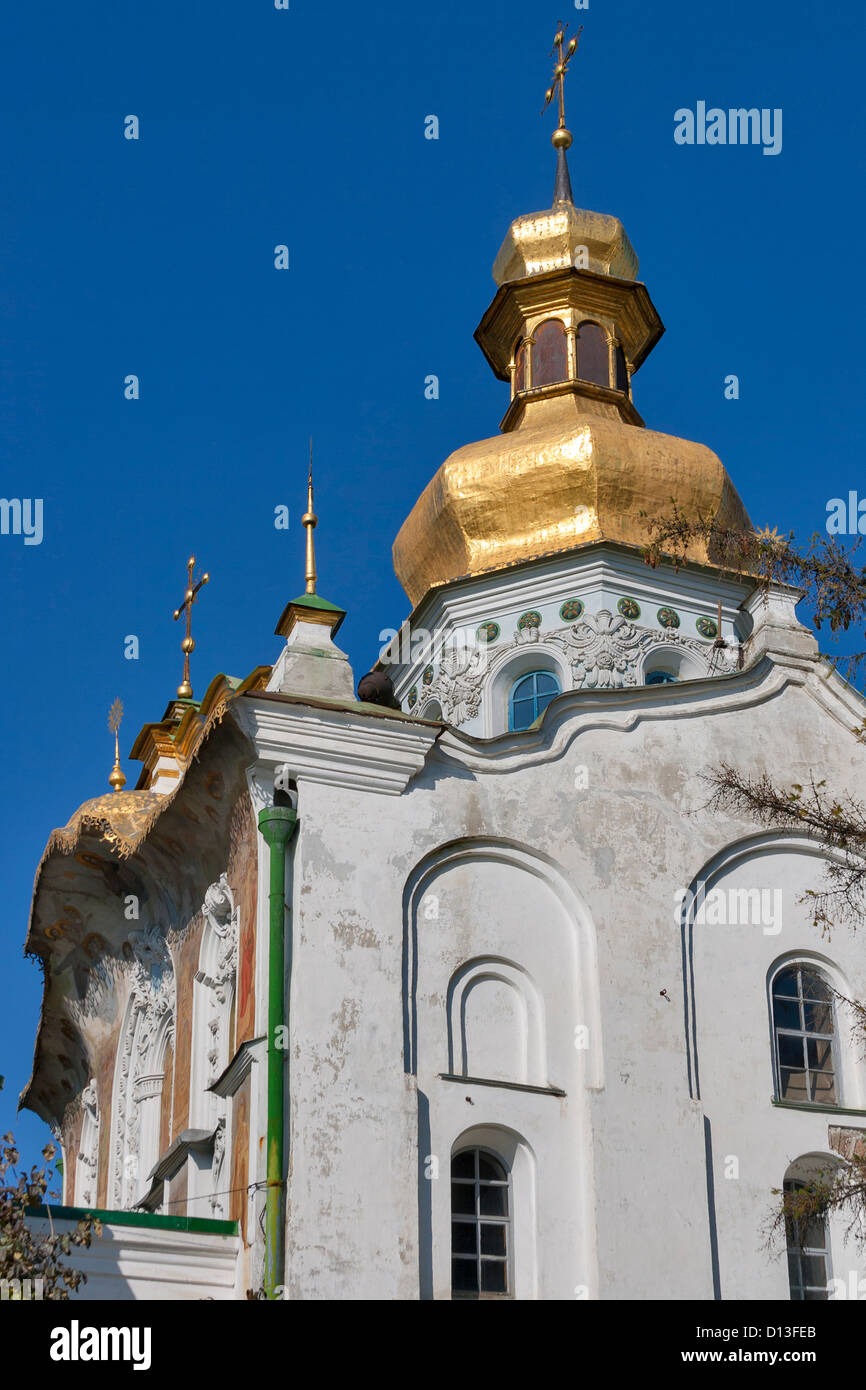 Trinity Gate Church (Holy Gates) of Kiev Pechersk Lavra. It was built ...