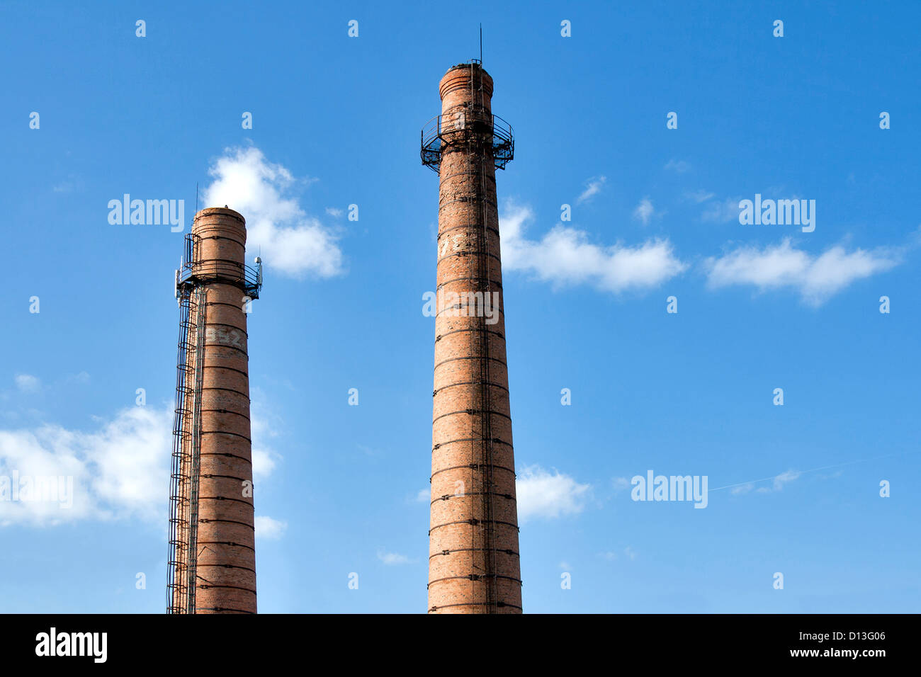 Industrial tall brick chimney against hi-res stock photography and ...