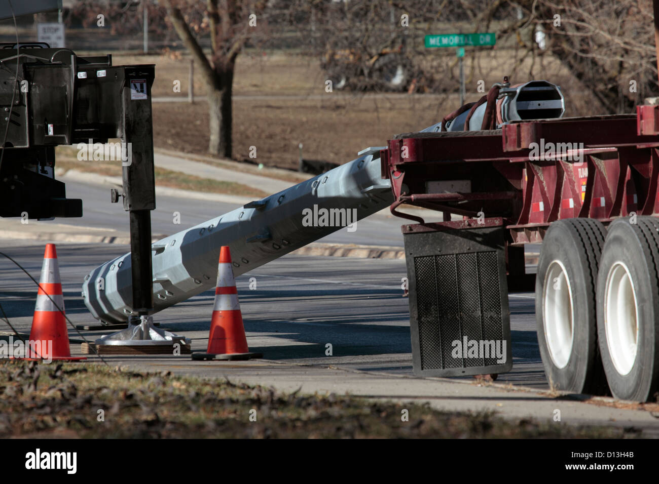 Leaning Utility Pole High Resolution Stock Photography and Images - Alamy