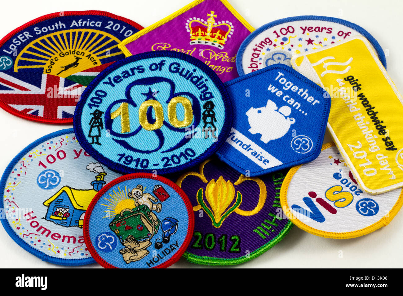 Girl guides badges hi-res stock photography and images - Alamy