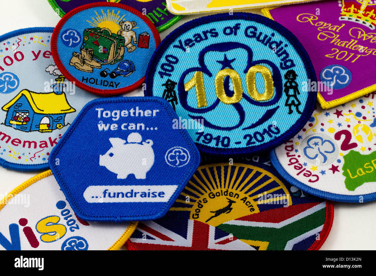 Girlguiding badges hi-res stock photography and images - Alamy