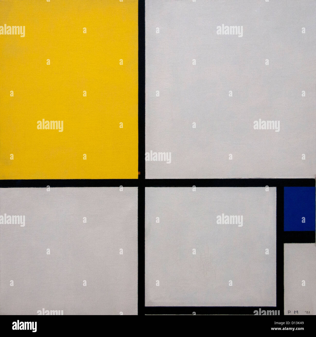 no II 1929 Composition Netherlands Painting Piet Mondriaan (1872 - 1944 ...