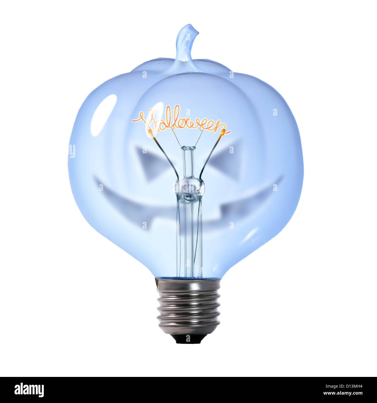 Glowing edison light bulb Cut Out Stock Images & Pictures - Alamy