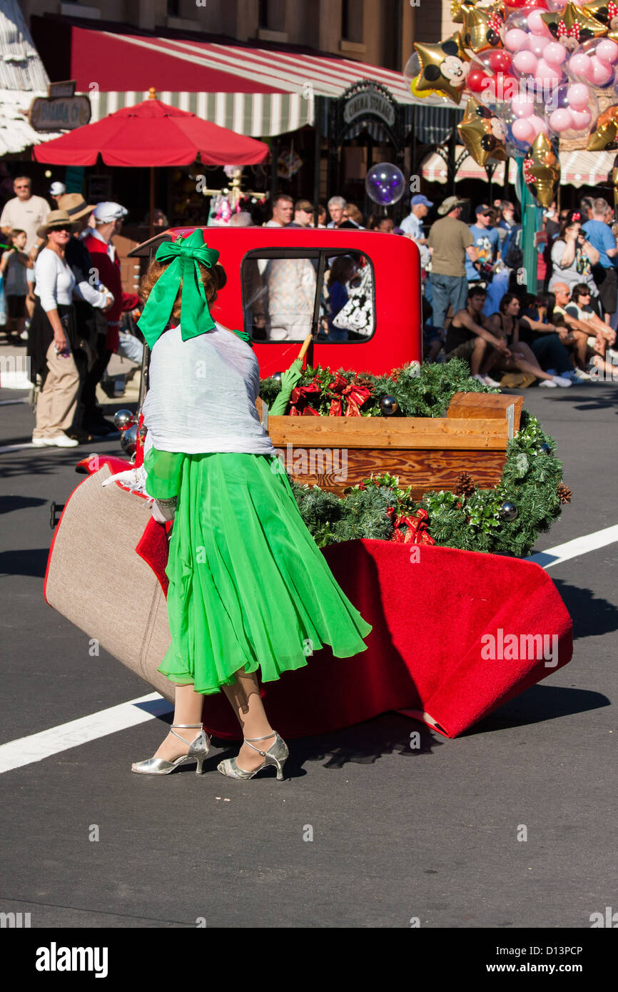 Walt Disney World Main Street Parade Stock Photo - Alamy
