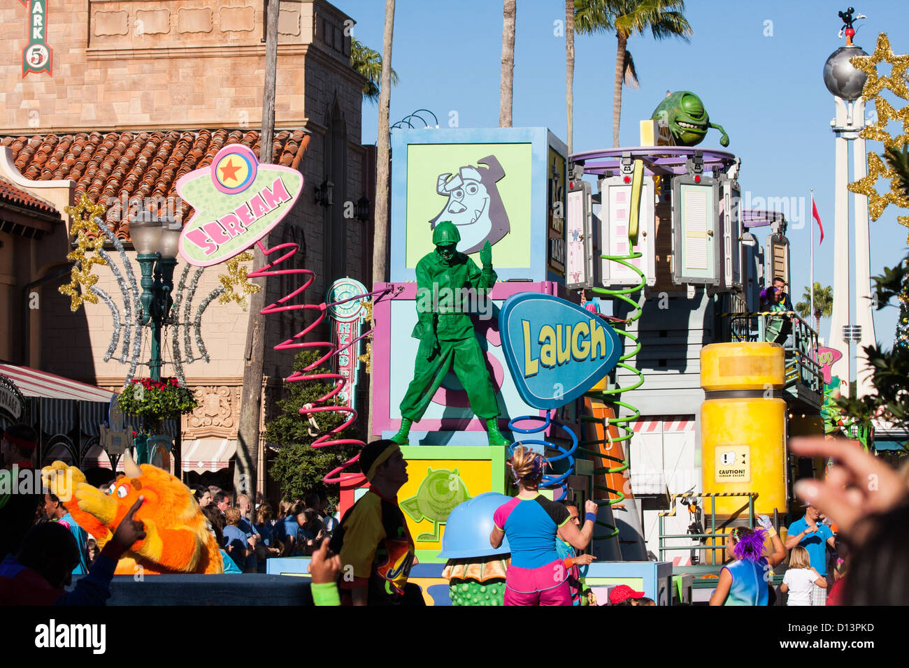 Walt Disney World Main Street Parade Stock Photo - Alamy