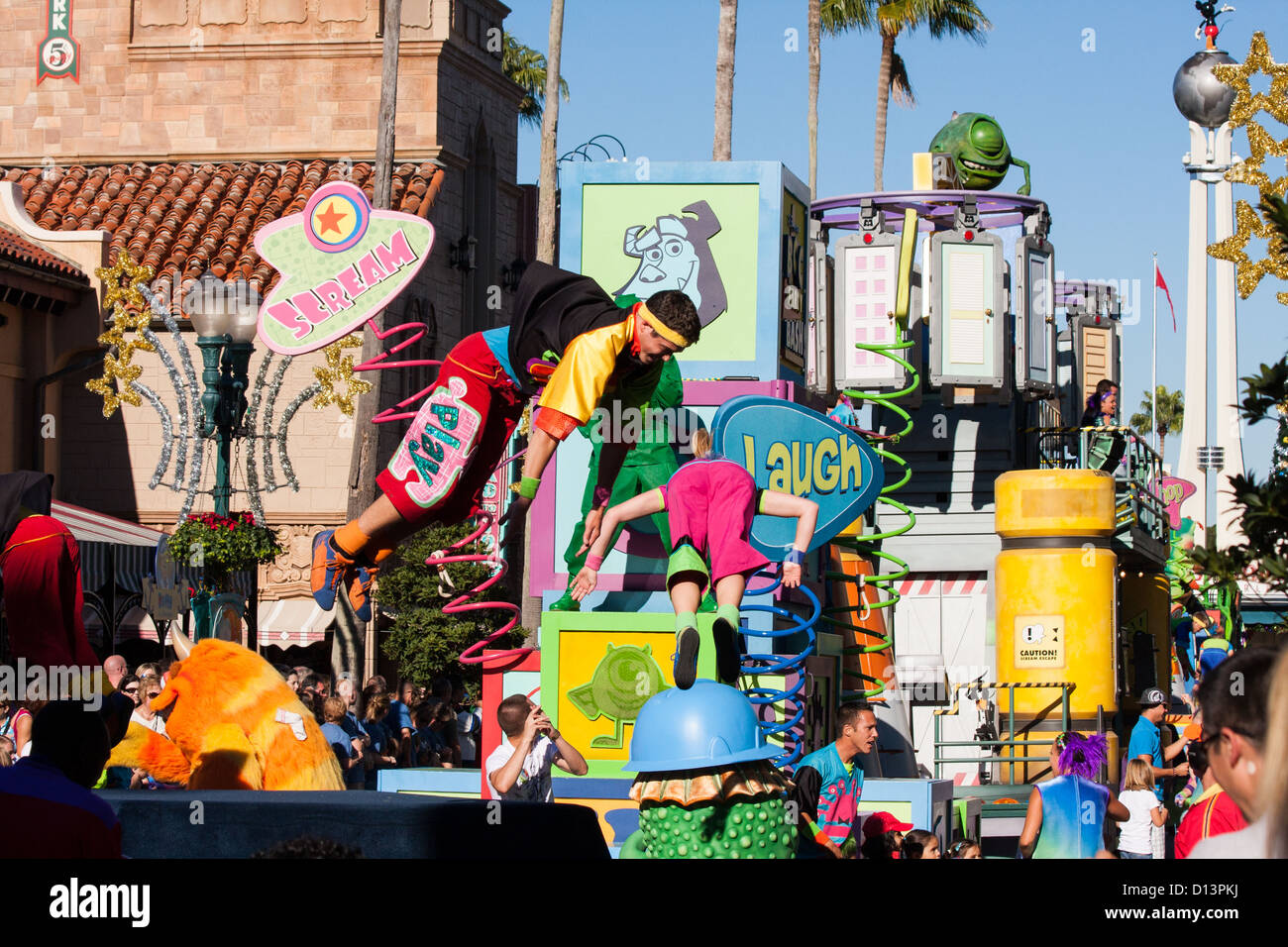 Walt Disney World Main Street Parade Stock Photo - Alamy