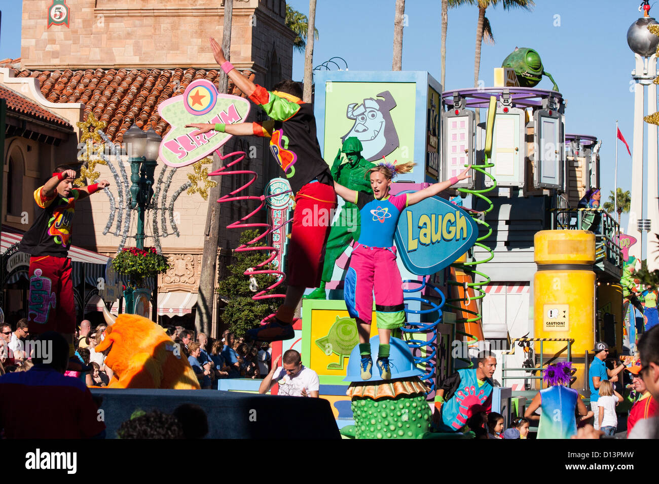 Walt Disney World Main Street Parade Stock Photo - Alamy