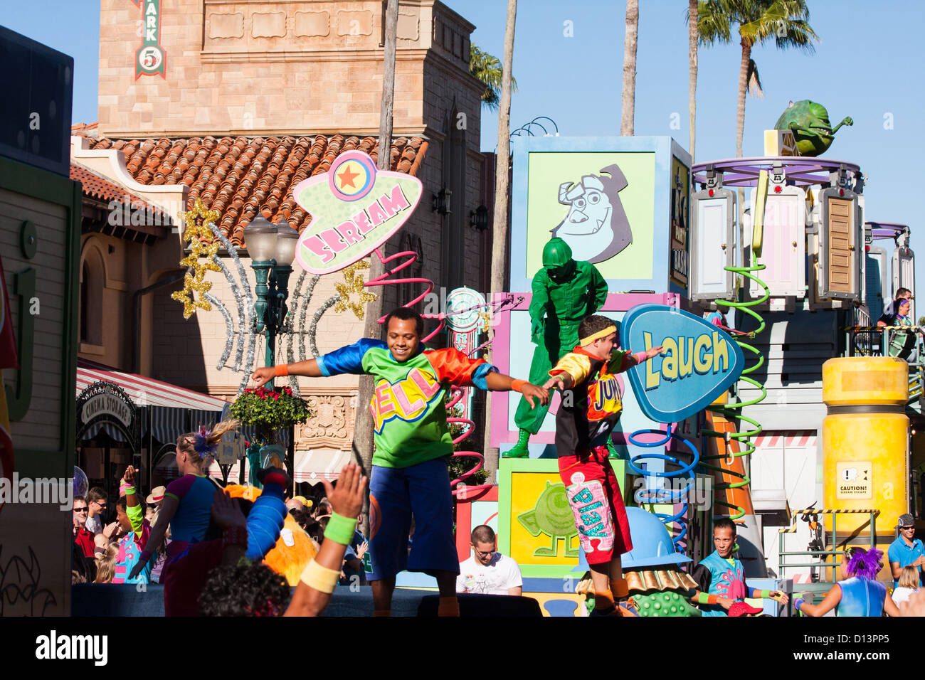 Walt Disney World Main Street Parade Stock Photo - Alamy