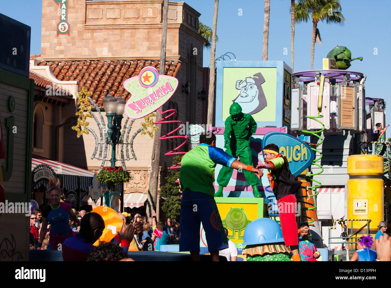Walt Disney World Main Street Parade Stock Photo - Alamy