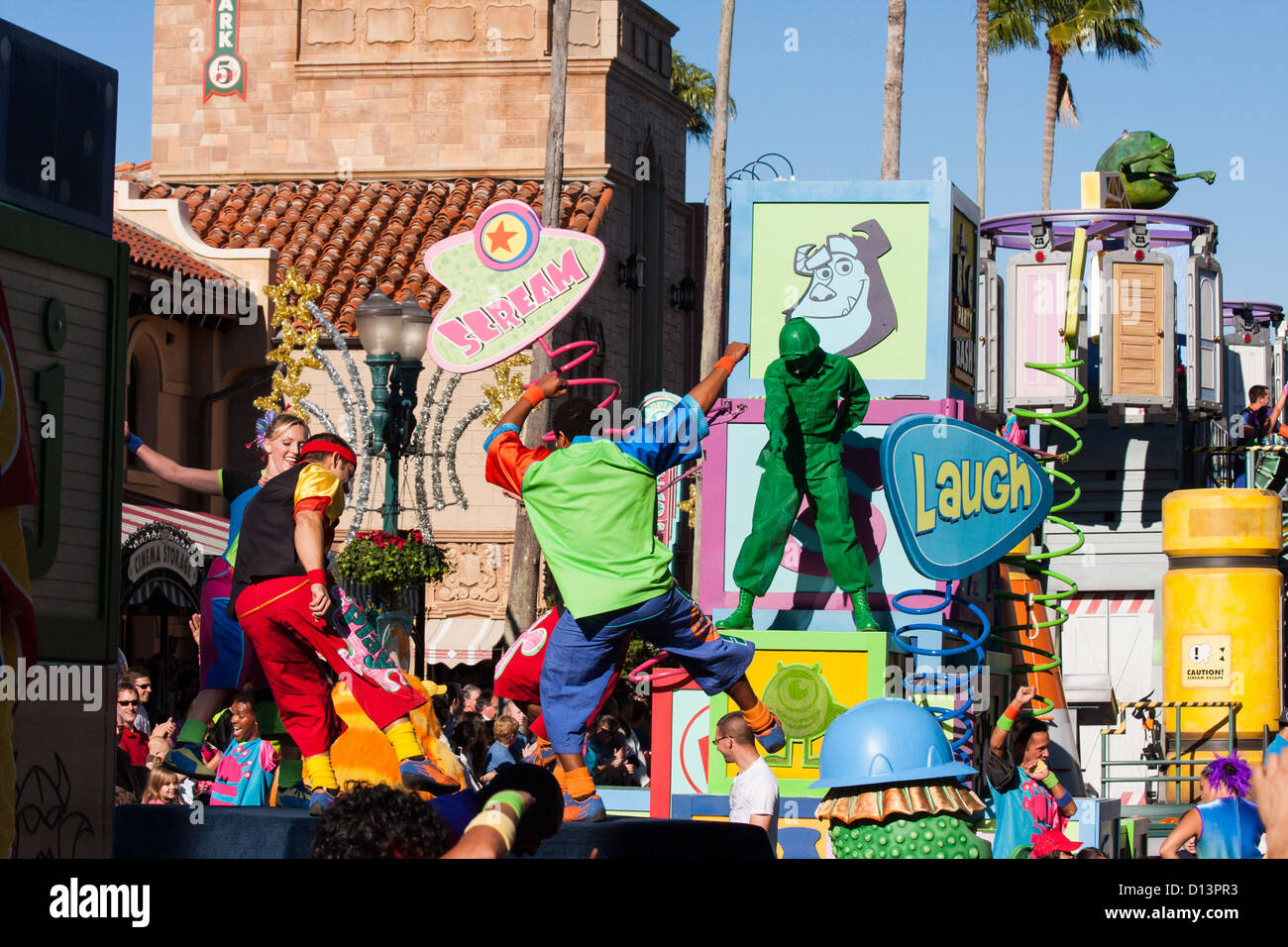 Walt Disney World Main Street Parade Stock Photo - Alamy