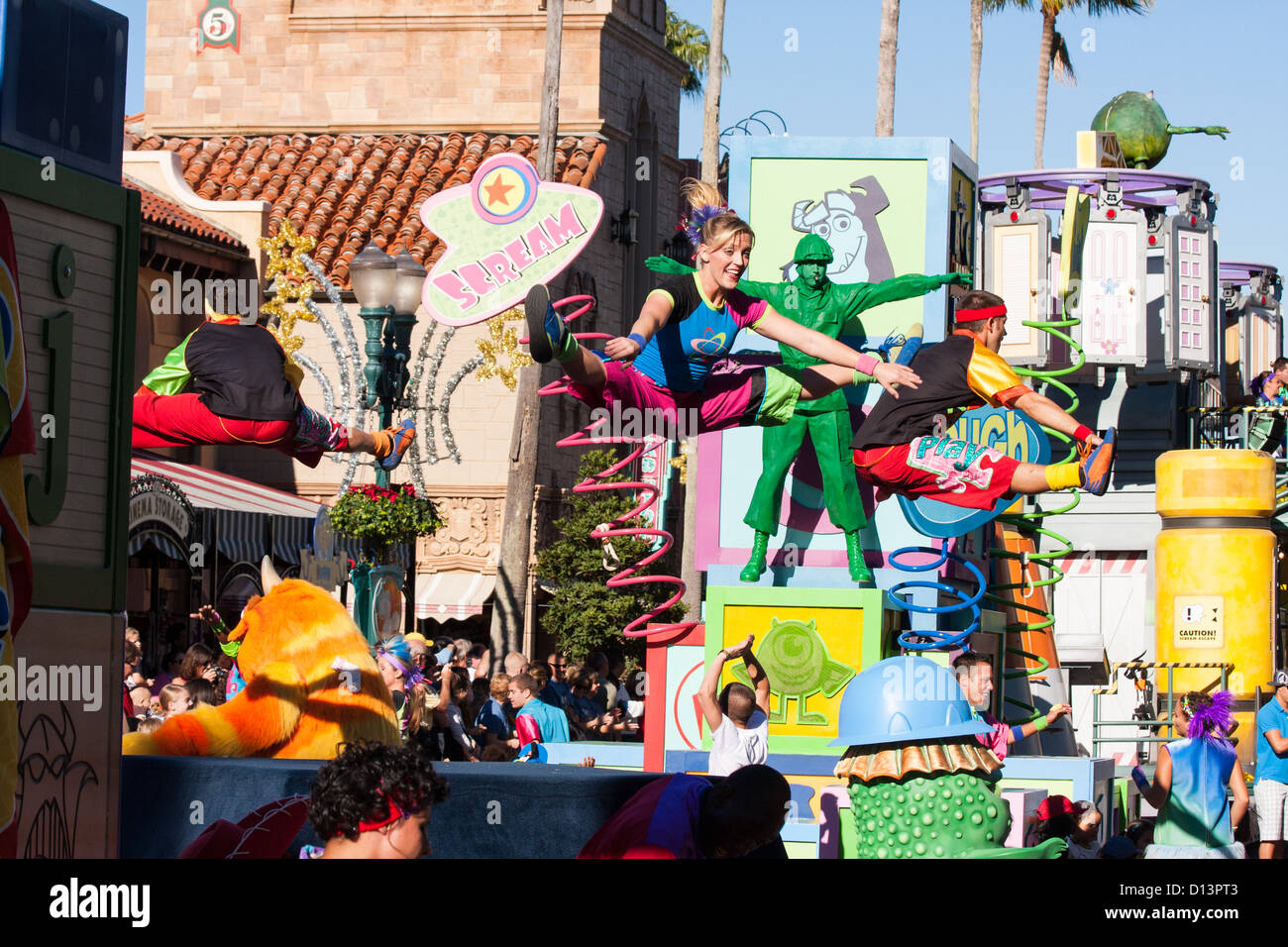 Walt Disney World Main Street Parade Stock Photo - Alamy