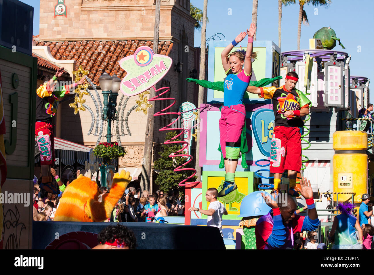 Walt Disney World Main Street Parade Stock Photo - Alamy