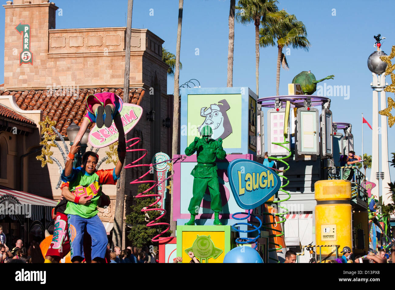 Walt Disney World Main Street Parade Stock Photo - Alamy