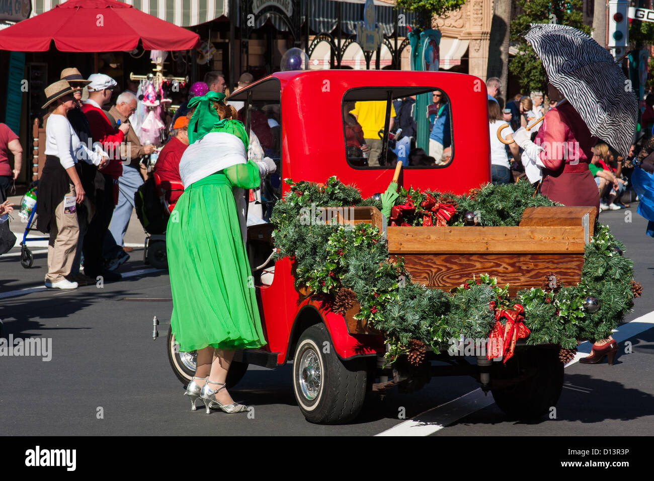 Walt Disney World Main Street Parade Stock Photo - Alamy