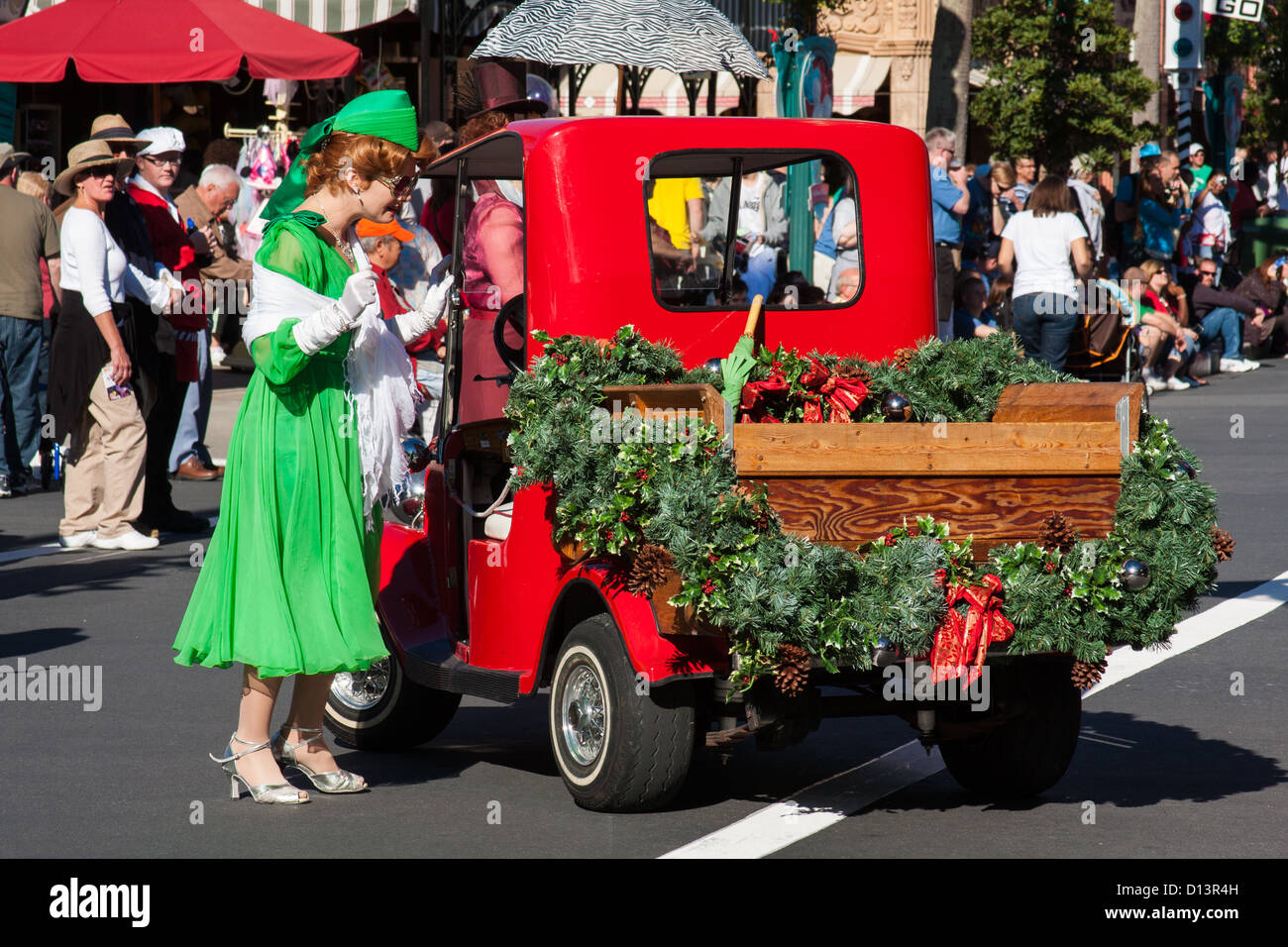 Walt Disney World Main Street Parade Stock Photo - Alamy
