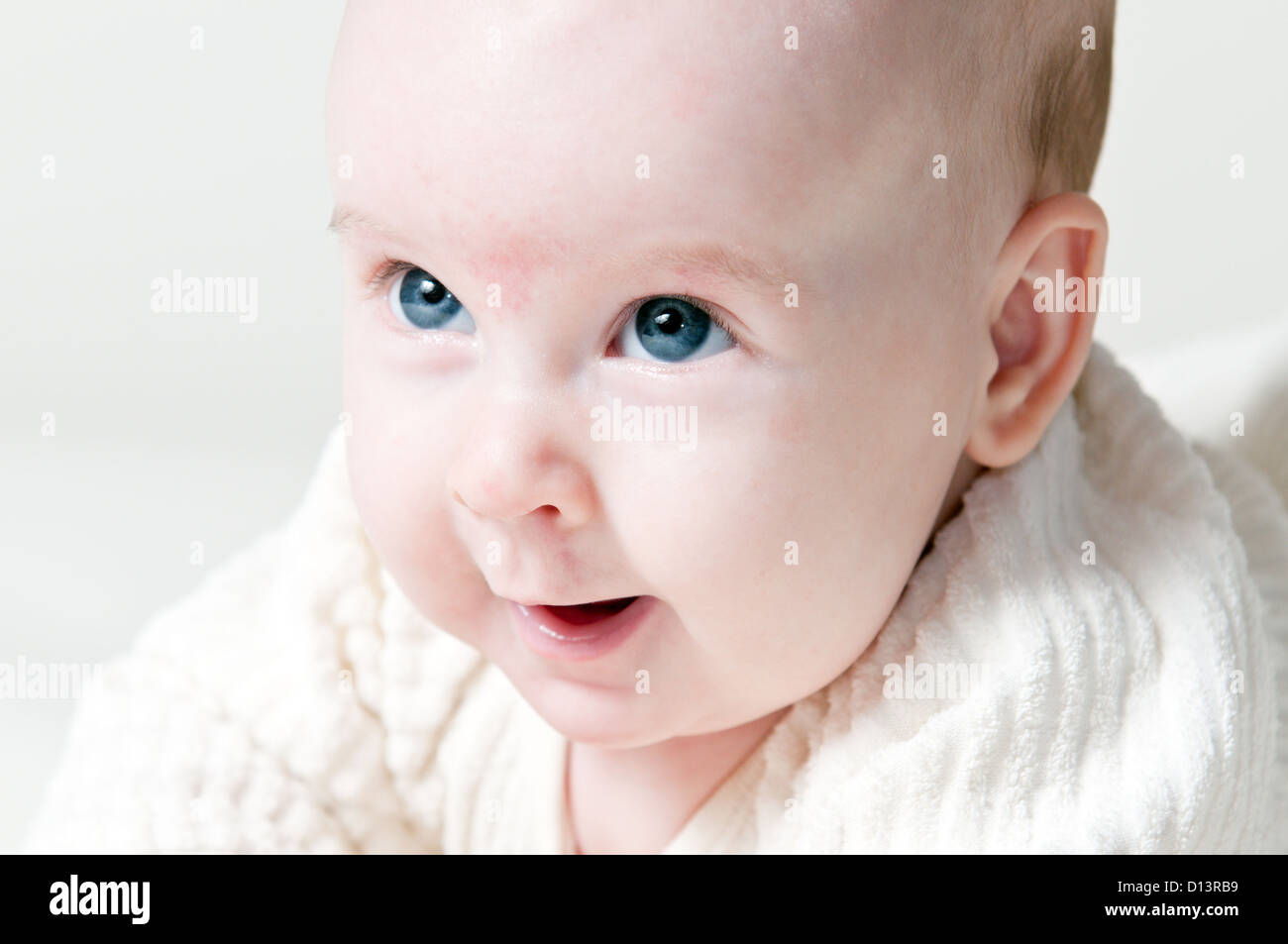 portrait of a child 4 months Stock Photo - Alamy