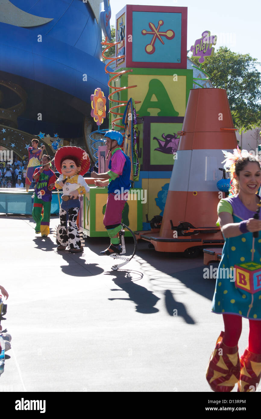 Walt Disney World Main Street Parade Stock Photo - Alamy