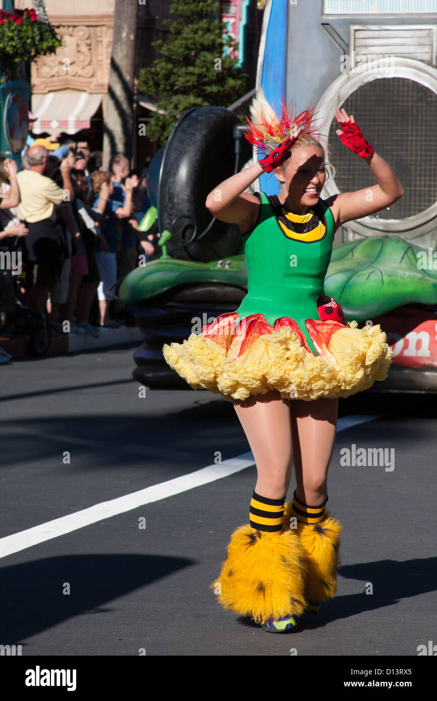 Walt Disney World Main Street Parade Stock Photo - Alamy