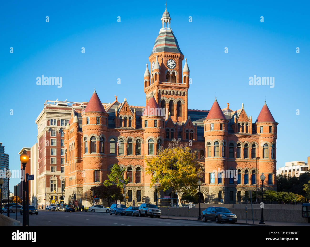 Little Red Courthouse in Dallas, Texas Stock Photo - Alamy