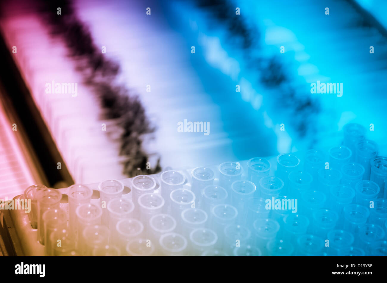 medical biological science equipment background glass microscope slide ...