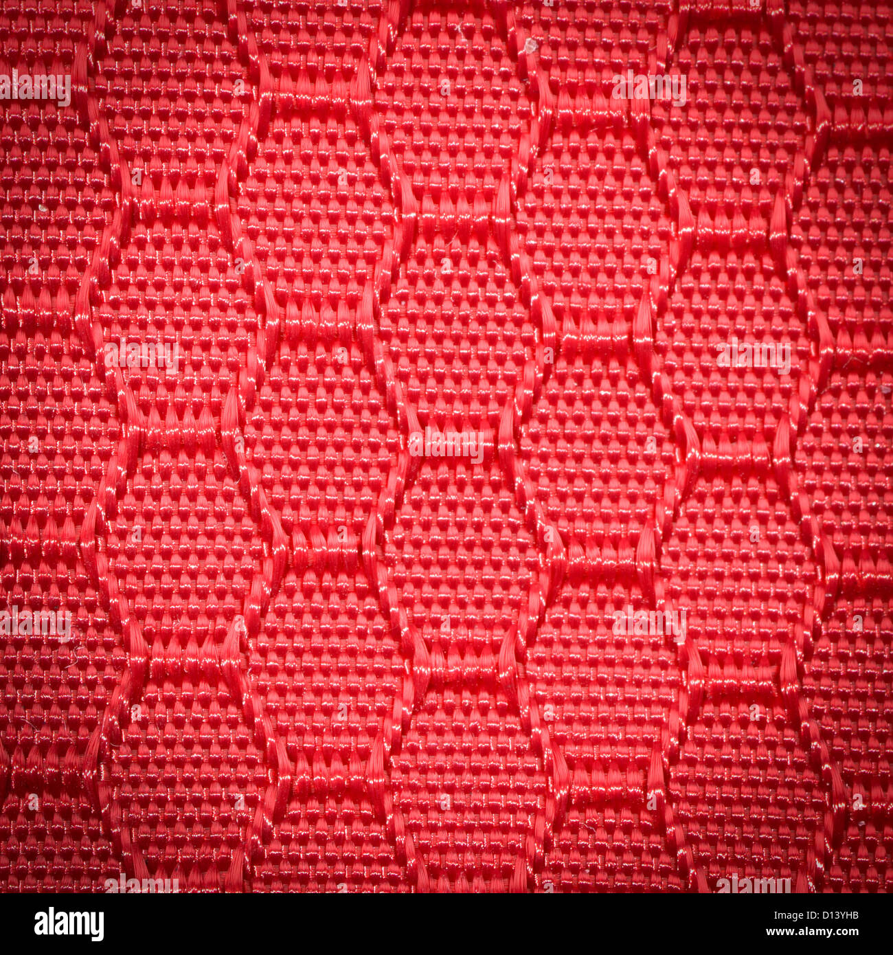 honeycomb mesh pattern texture of red cloth Stock Photo - Alamy