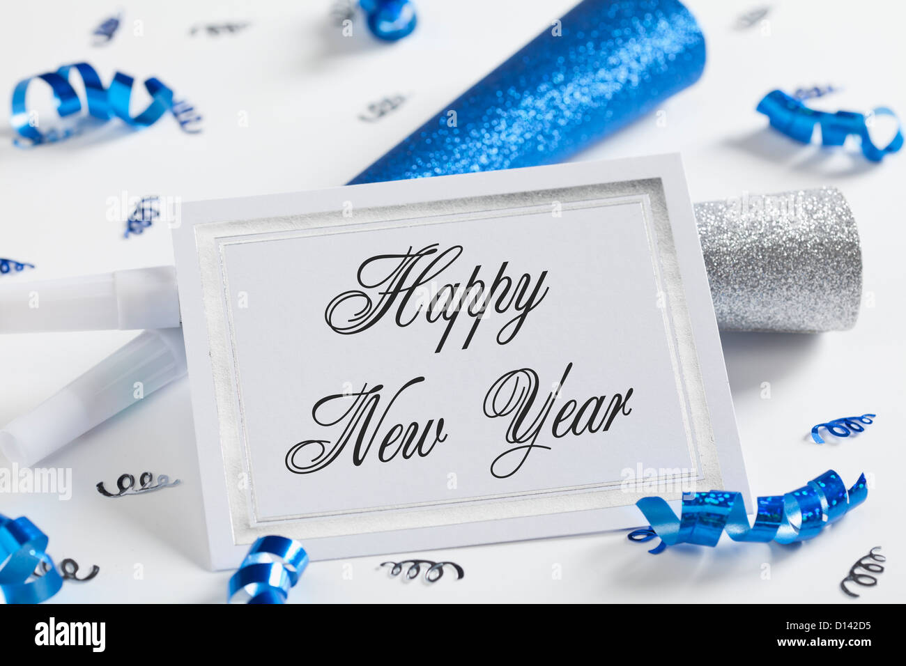 Happy New Year sign Stock Photo - Alamy
